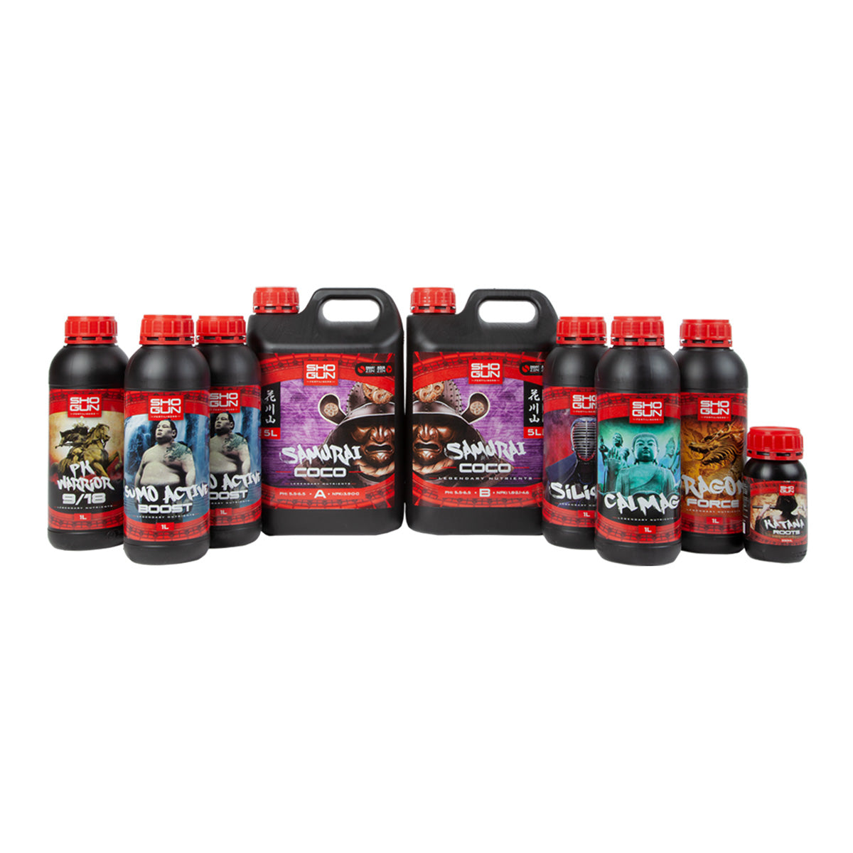 Shogun Complete Coco Nutrient Kit (for 4–8 Plants) | GroWell