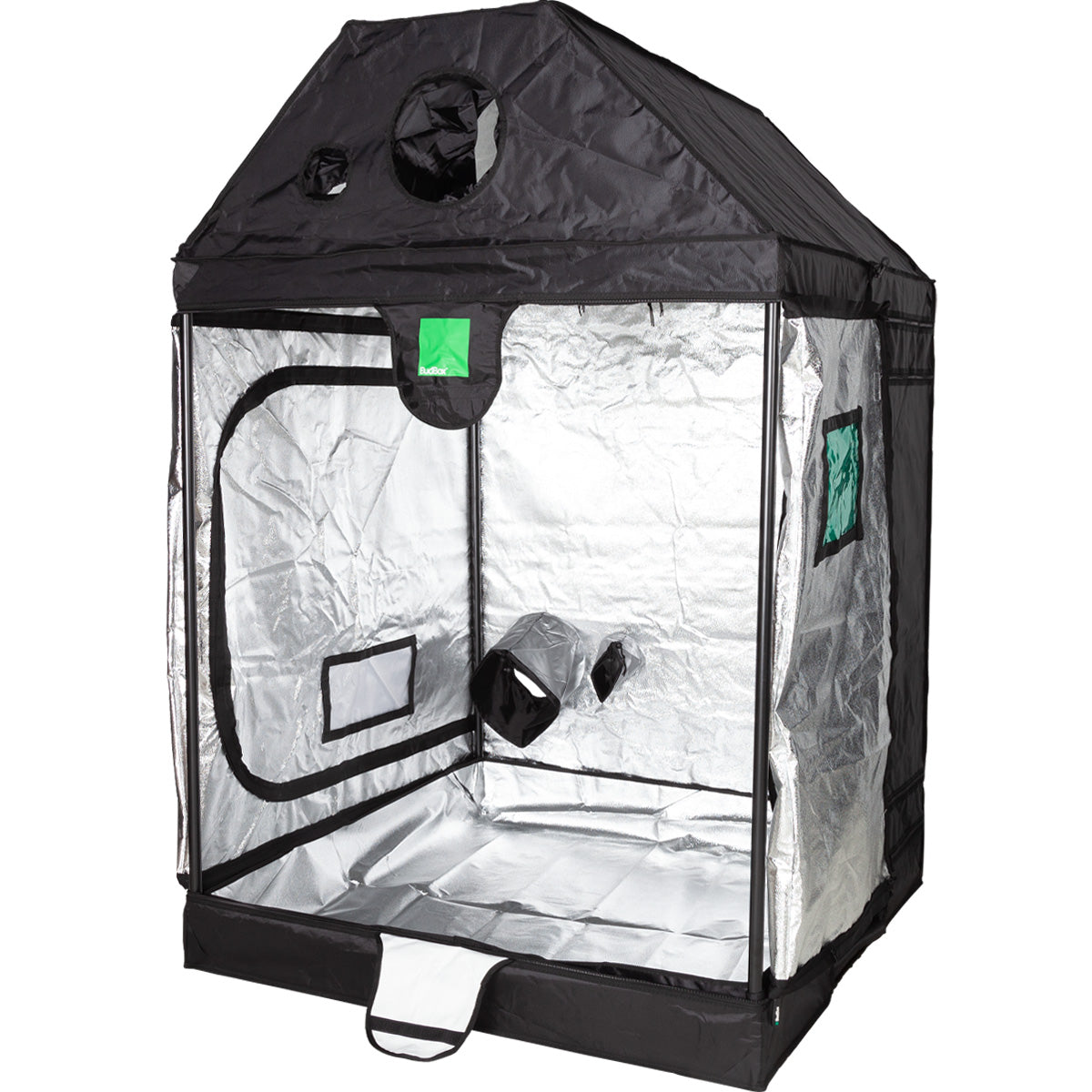 BudBox Pro Pitched Roof Grow Tent (120cm x 120cm x 180cm) | GroWell