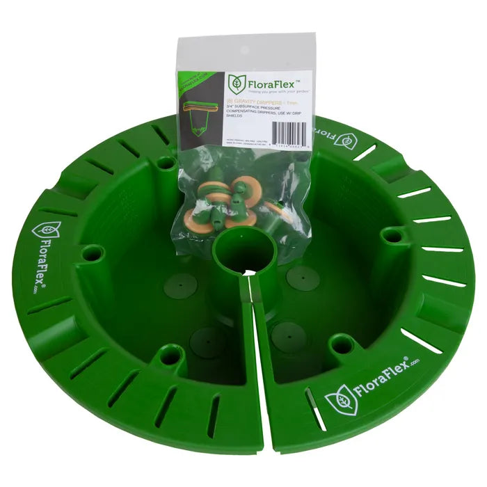 Floraflex Round Flood & Drip Shield (2mm Gravity Dripper) | GroWell
