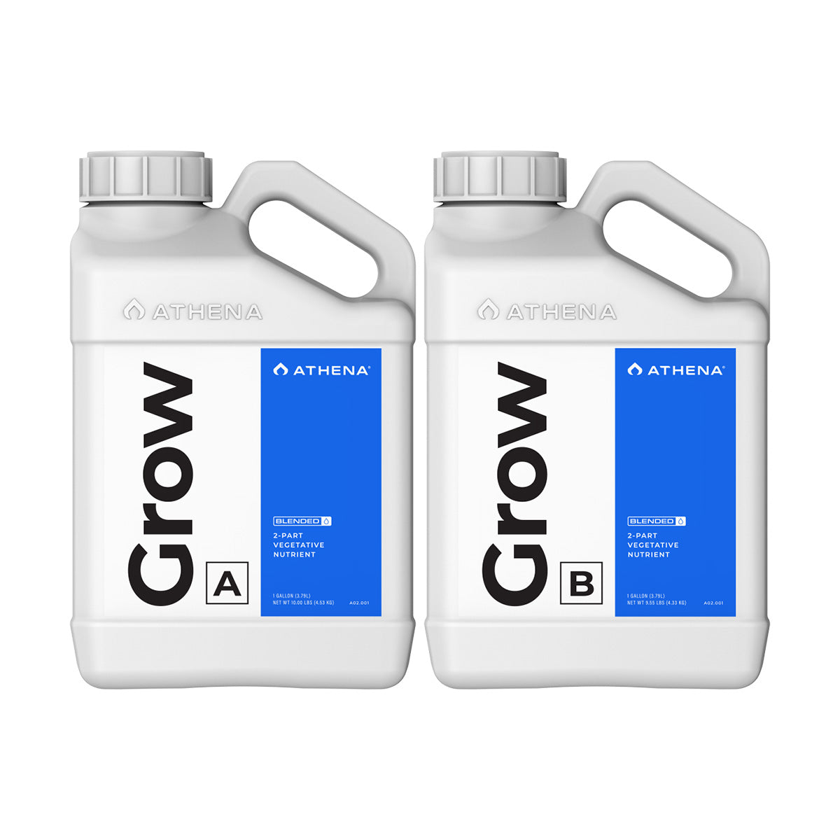 Athena Nutrients Blended Line Grow A&B | GroWell