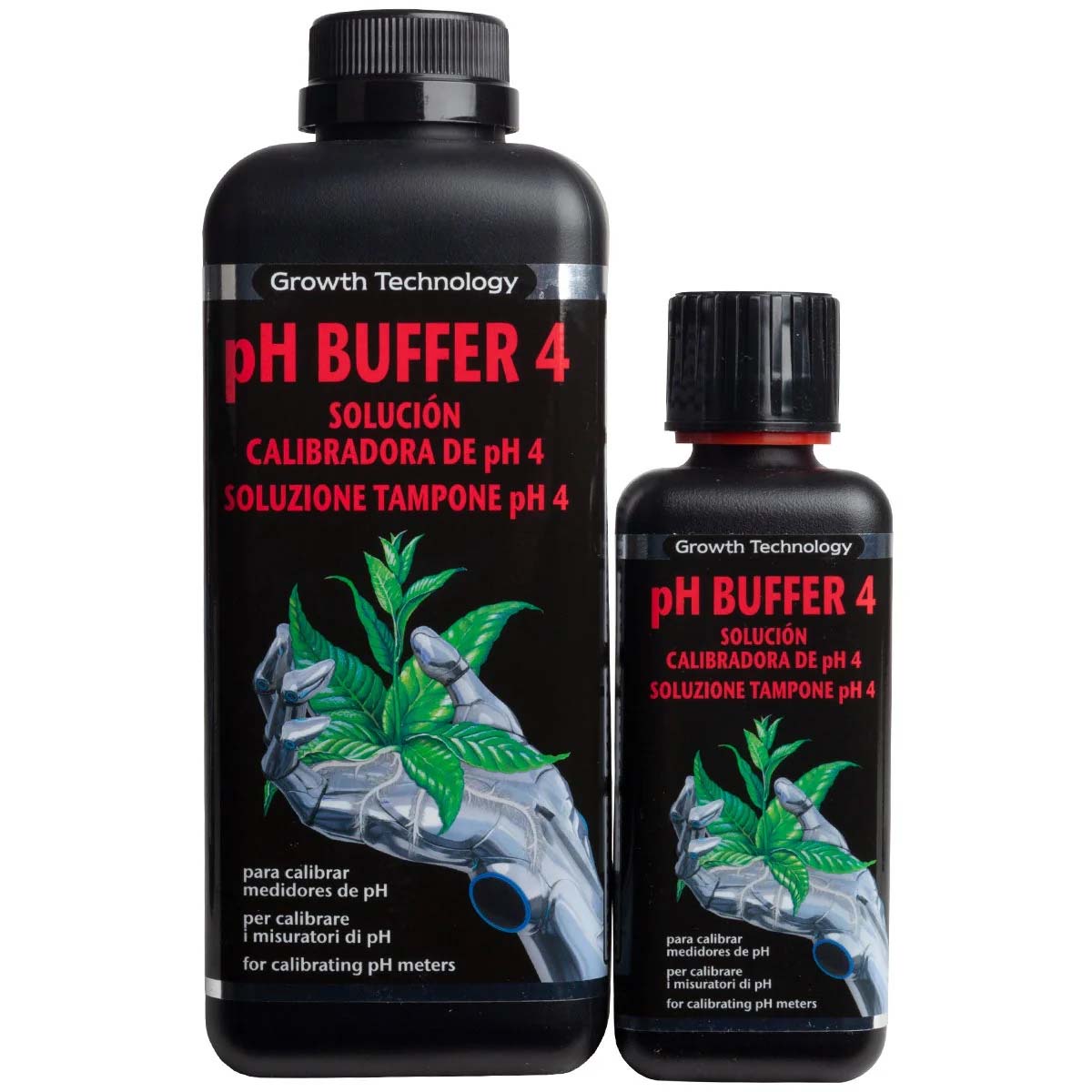 pH Buffer 4 Calibration Fluid | GroWell