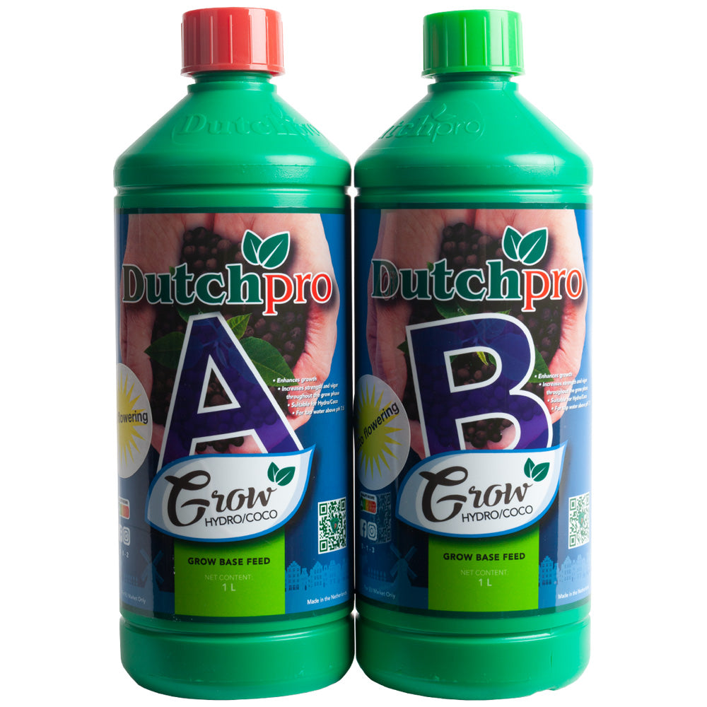 Dutch Pro Autoflower Grow - Hydro/Coco A&B Hard Water | GroWell