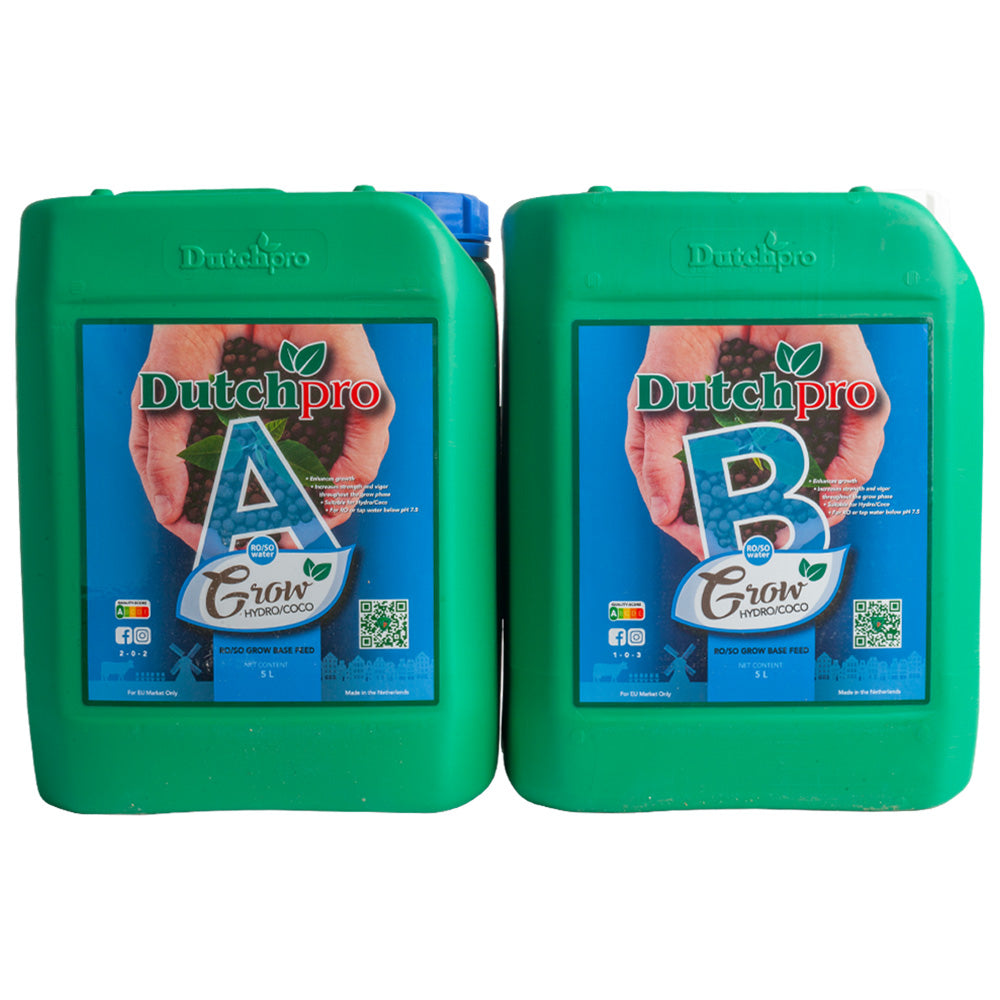 Dutch Pro - Original Grow - Hydro/Coco A&B Soft Water | GroWell