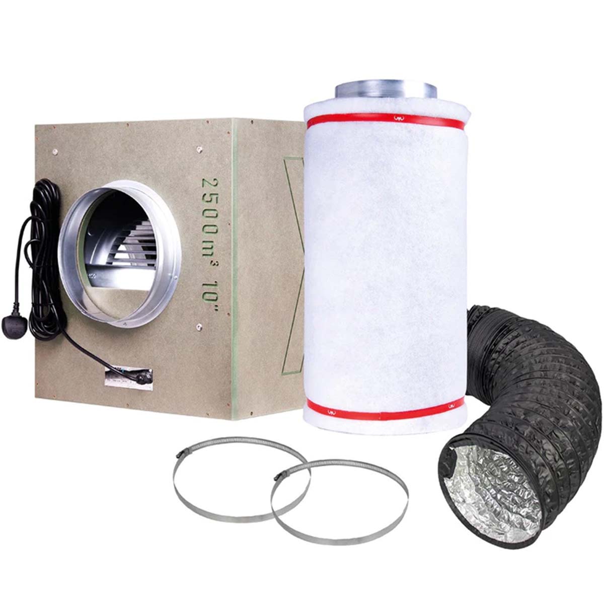 MDF Box Fan Kits | GroWell