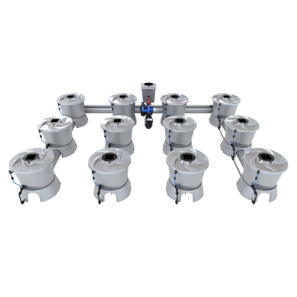 ALIEN RDWC V-SYSTEM | 12-Pot System | GroWell