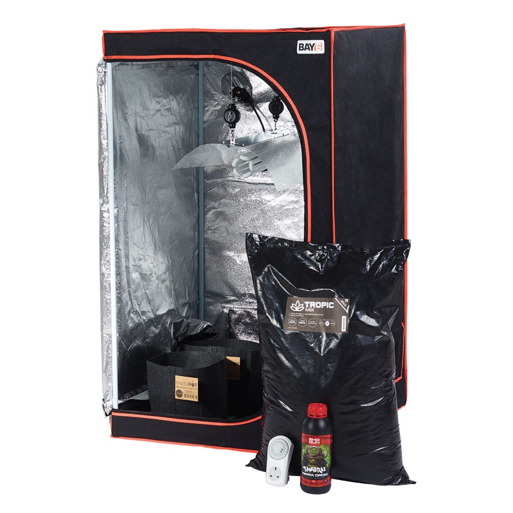 ชุดเต็นท์ปลูกต้นไม้ BAY6 Dual Purpose 130 ต้น | GroWell