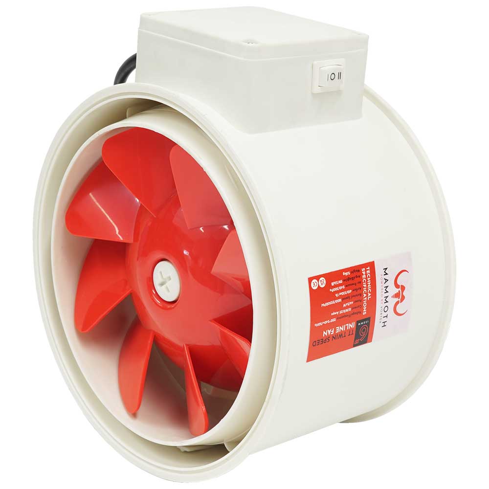 Mammoth TT Twin Speed Inline Fans | GroWell